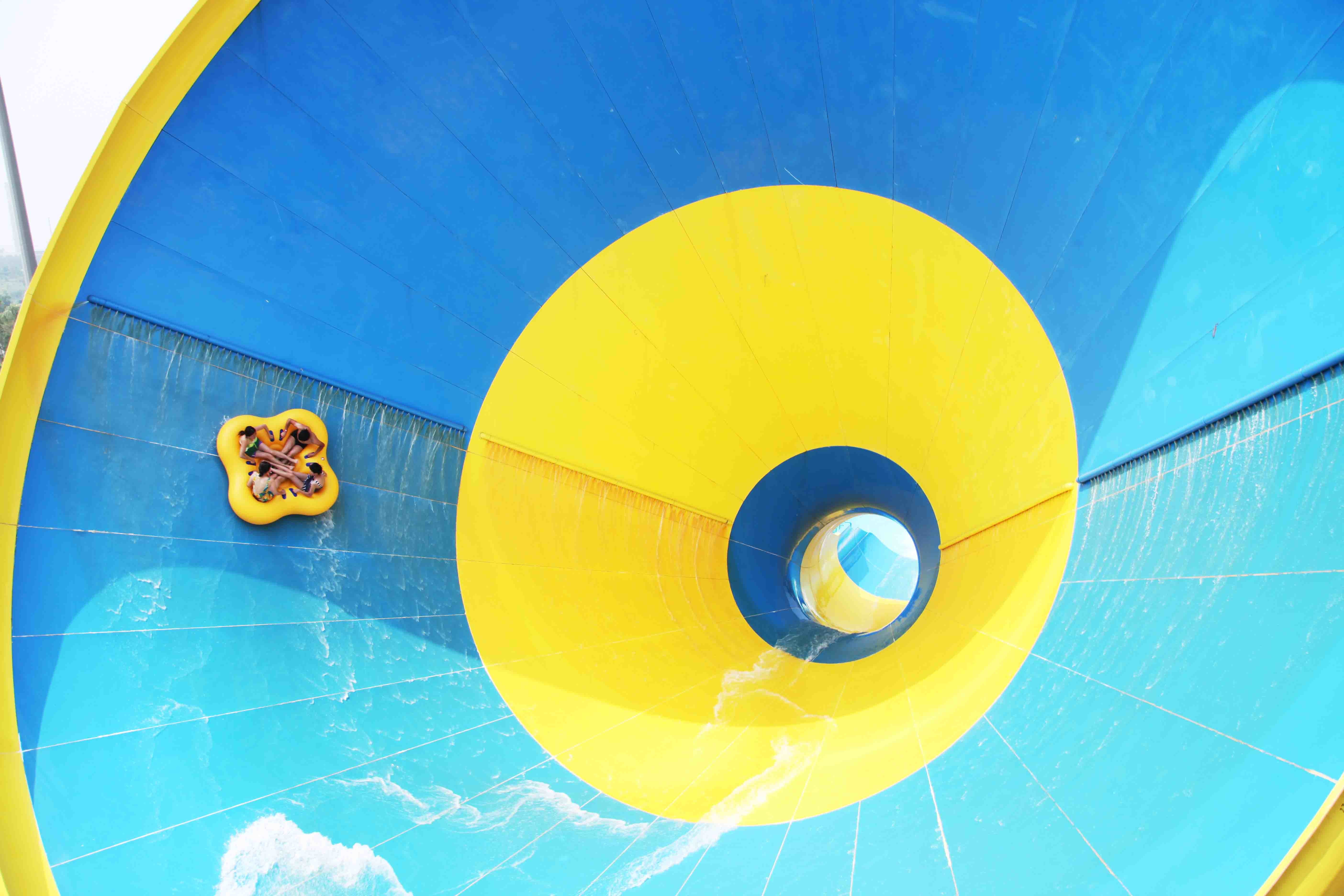 Big Tornado Fiberglass Water Slides For Amusement Adventure Waterpark ...